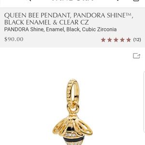 Pandora | Jewelry | New Pandora Queen Bee Dangle Charm | Poshmark
